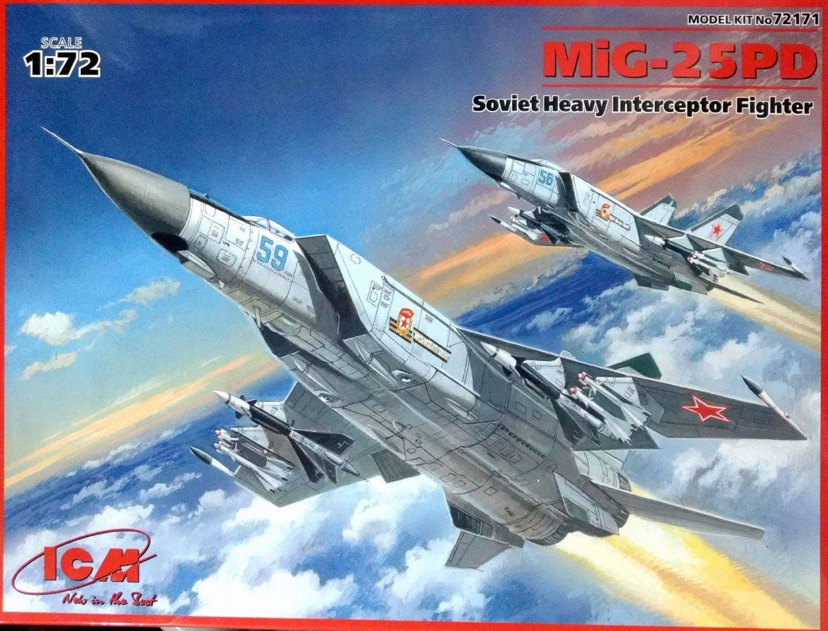 Detail Sets for ICM MiG-25 Foxbat Kits – Titan Model Kits