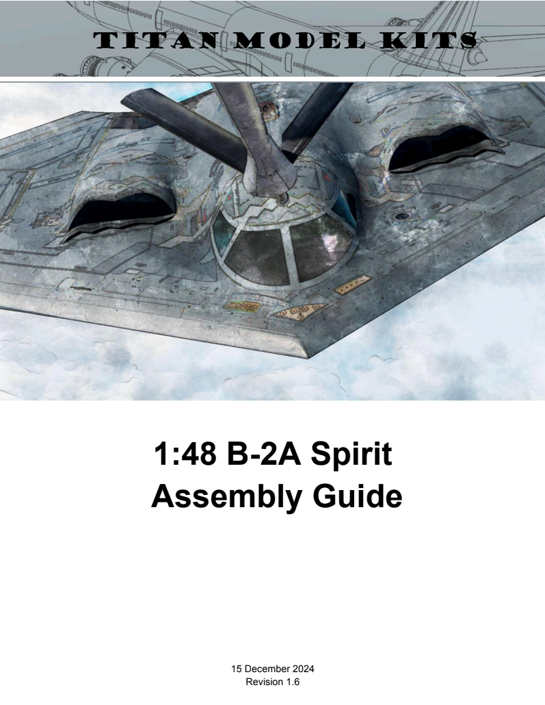 Assembly Guides – Titan Model Kits